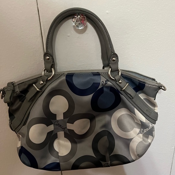 Coach | Bags | Coach Euc Madison Clover Sophia Handbag | Poshmark